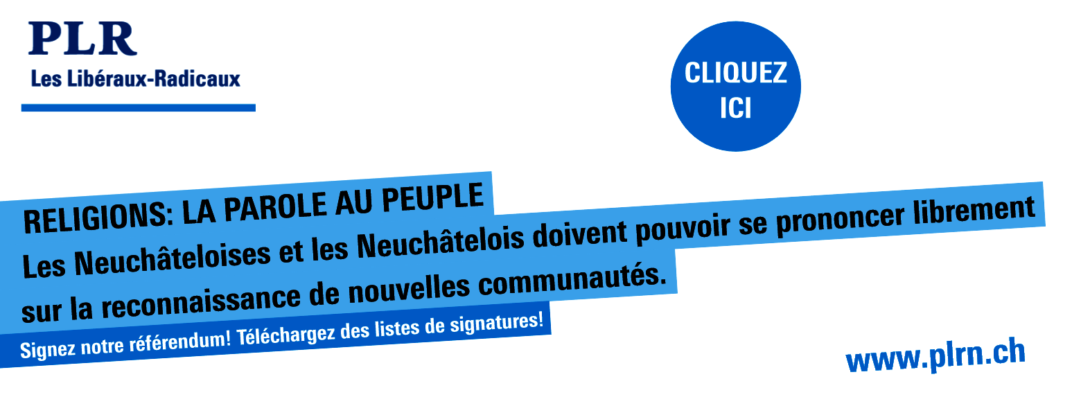 PLR.Les Libéraux-Radicaux Neuchâtel - Accueil - Parti politique – Suisse
